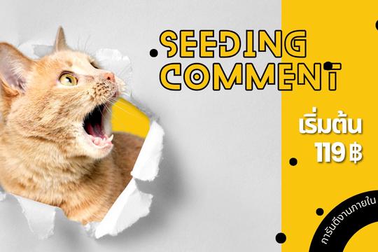 Seeding Comment รับจ้างเขียนรีวิวในแพลตฟอร์มออนไลน์