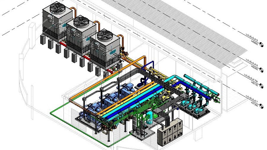 MEP System Using Revit
