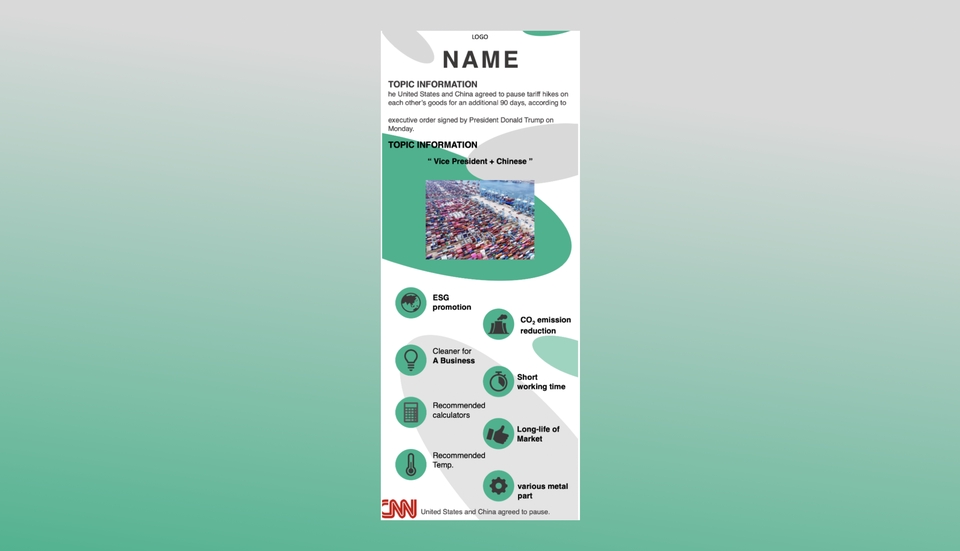 ออกแบบ Power point / Keynote / Template Master Slide / Roll Up Poster