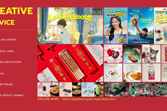 Creative Service [ Copywriter & Artwork ]